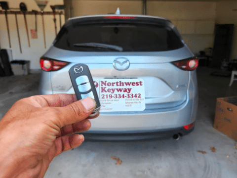 Mazda Car Key Locksmith - Northwest Keyway - Keys Made Onsite